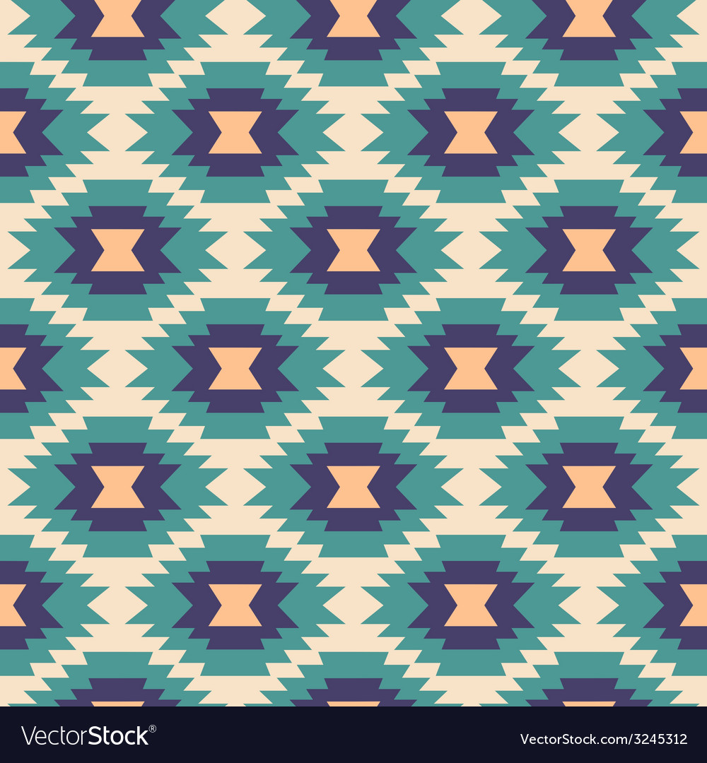 Seamless aztec pattern Royalty Free Vector Image