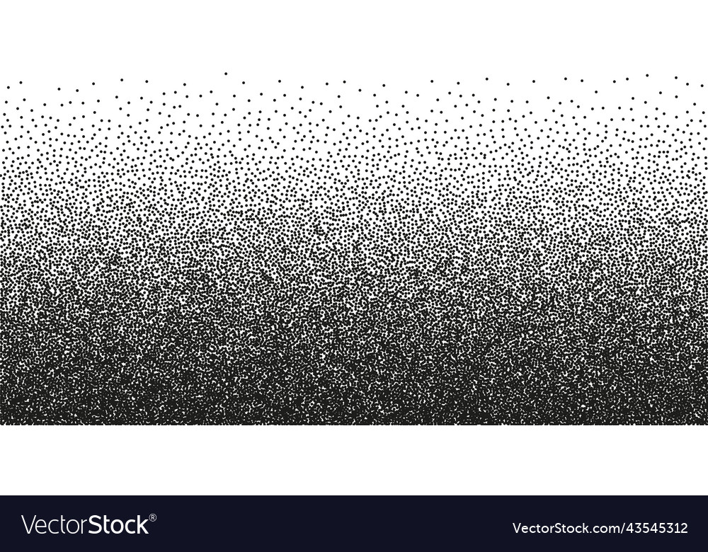 Stipple pattern dotted geometric background Vector Image