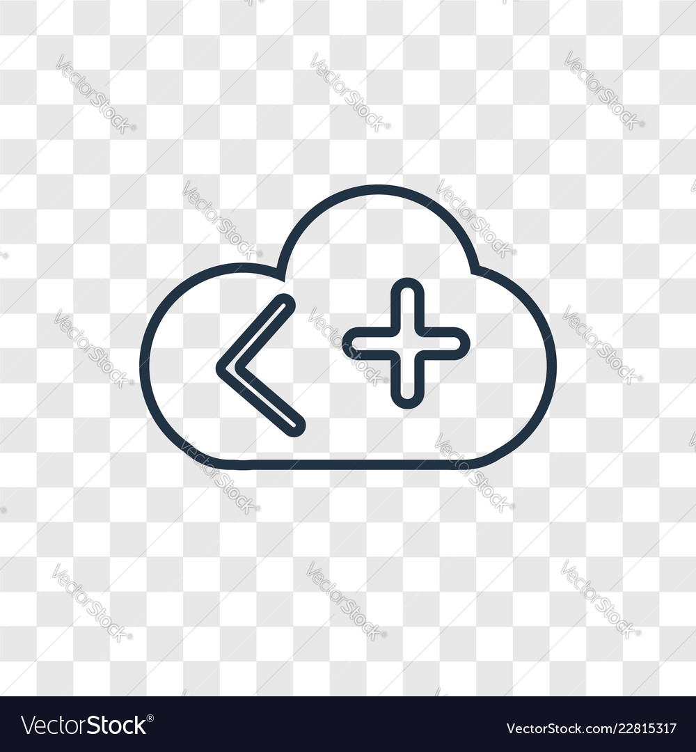 Coding concept linear icon isolated Royalty Free Vector