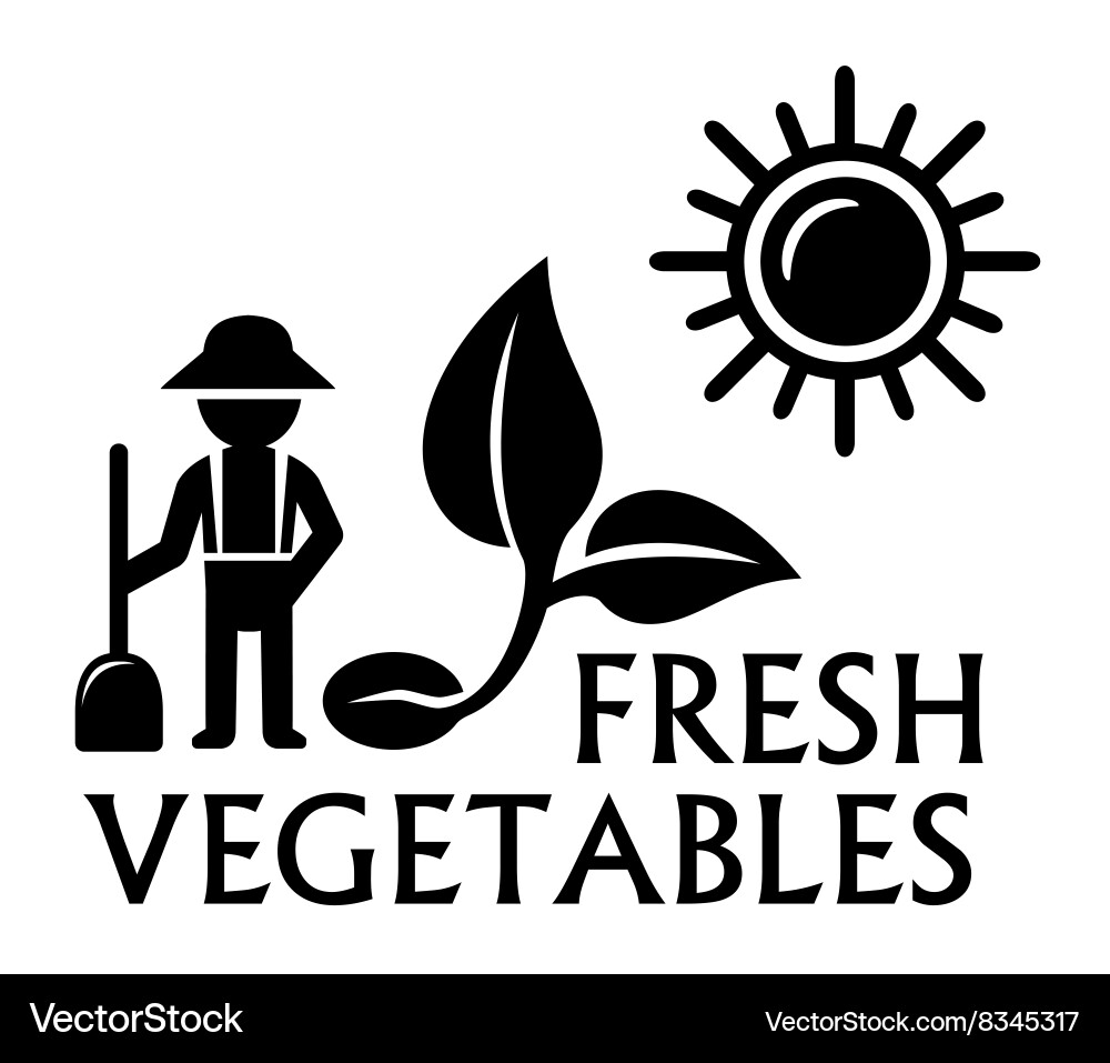 Harvest agriculture symbol Royalty Free Vector Image