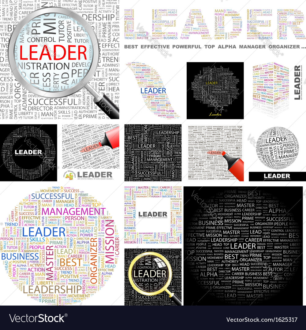 Leader Royalty Free Vector Image - VectorStock