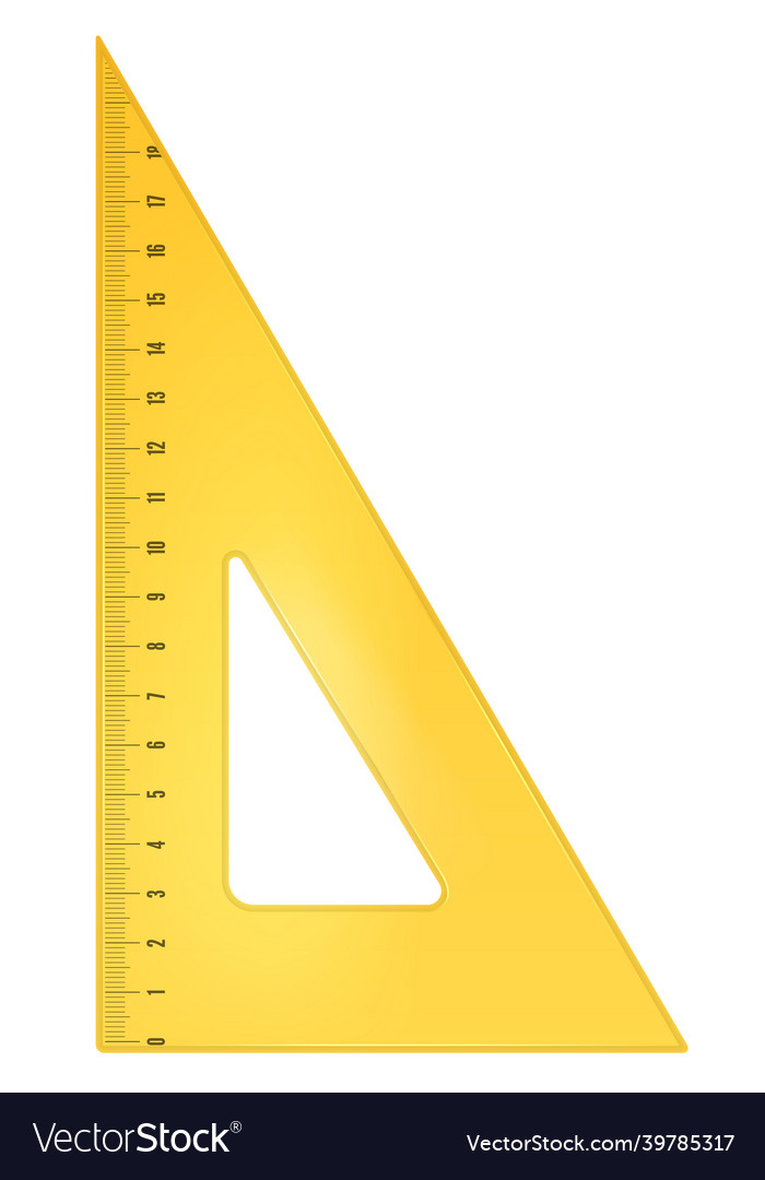 Ruler instruments Royalty Free Vector Image - VectorStock