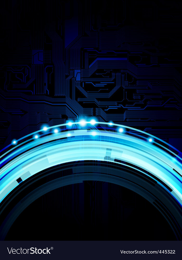 Abstract technology theme background Royalty Free Vector