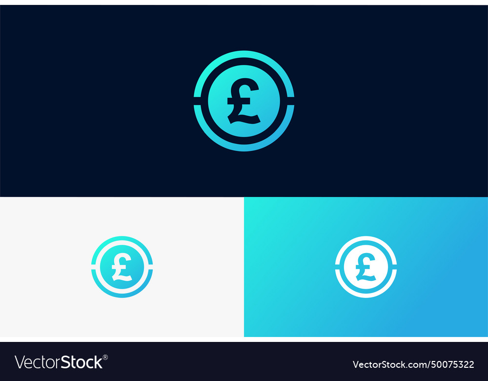 British pound currency symbol circle icon Vector Image British pound currency symbol circle icon Vector Image
