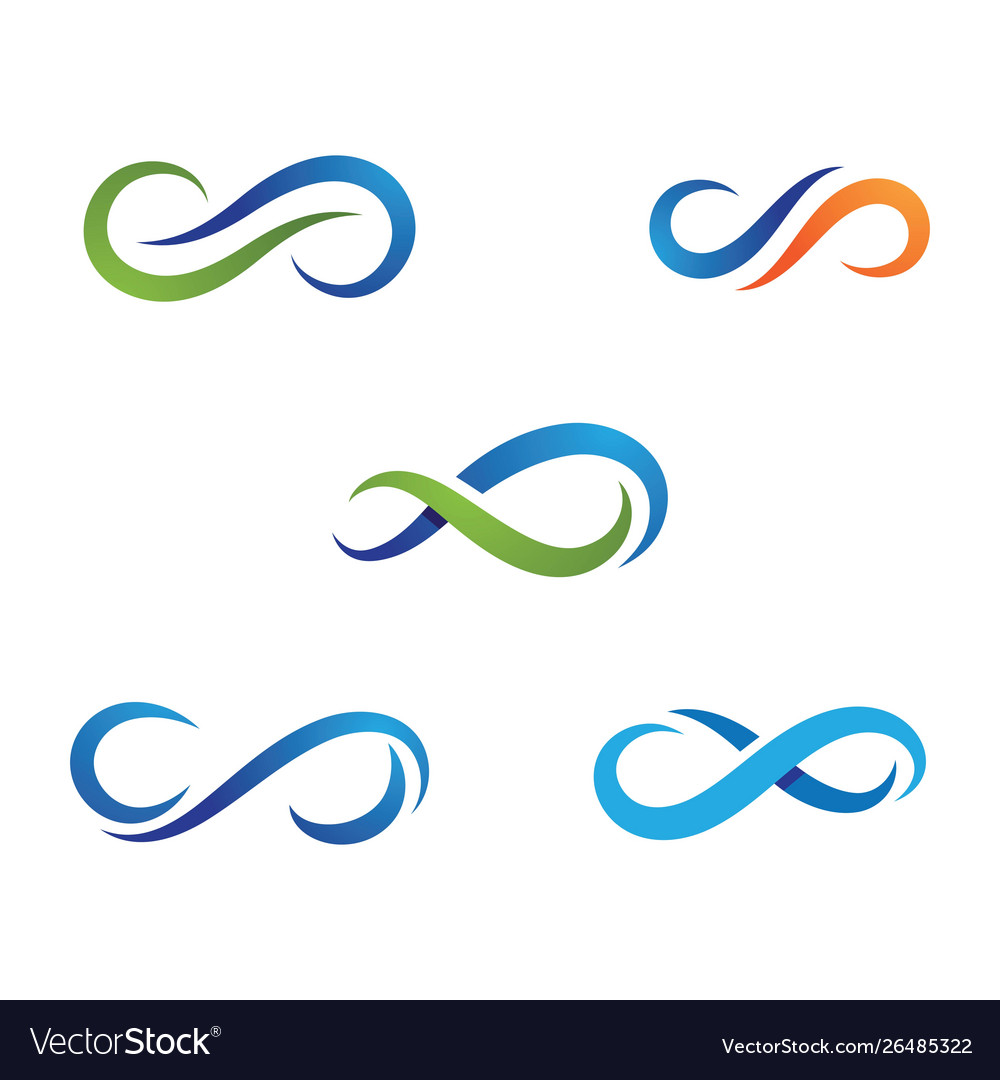 Infinity design Royalty Free Vector Image - VectorStock