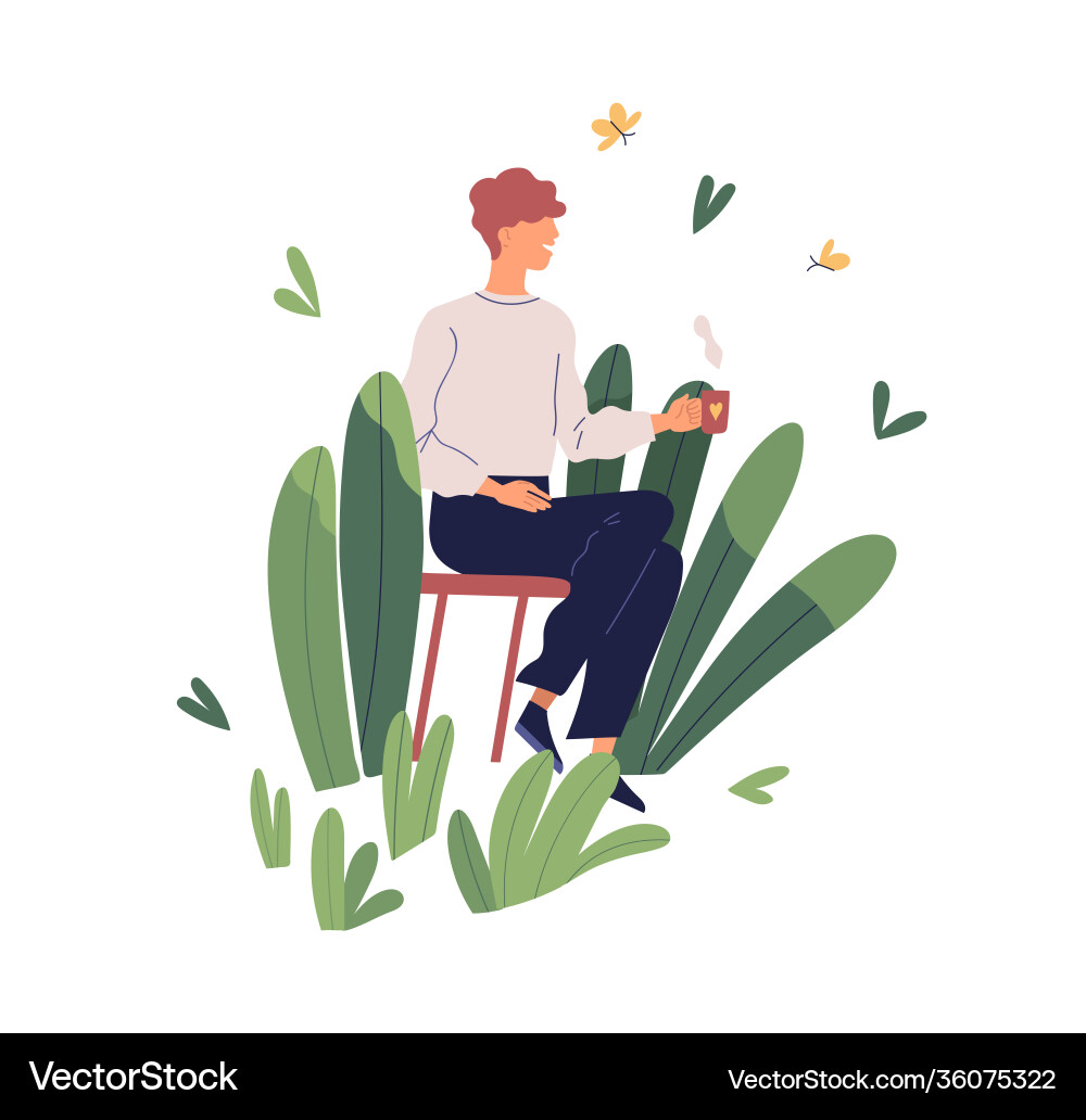 Positive working environment and conditions happy Vector Image