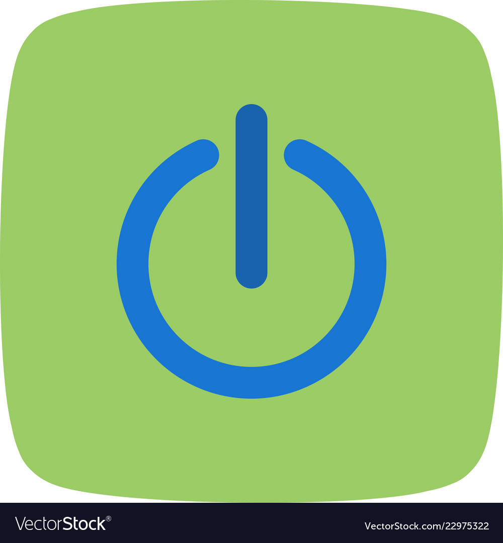 Shutdown icon Royalty Free Vector Image - VectorStock