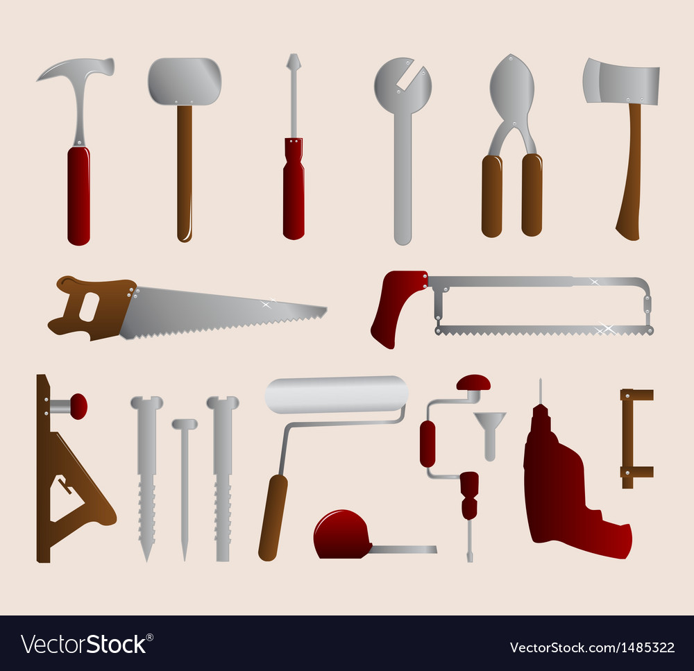 Tools Royalty Free Vector Image - VectorStock
