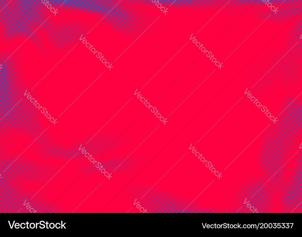 Bright fresh pink color abstract halftone dotted Vector Image