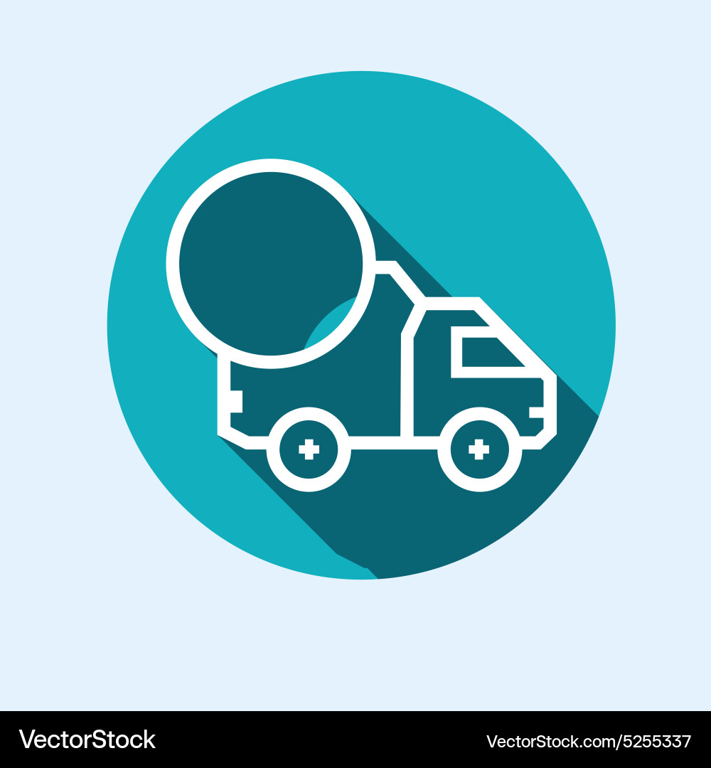 Icon for vehicle delivery services and goods Vector Image