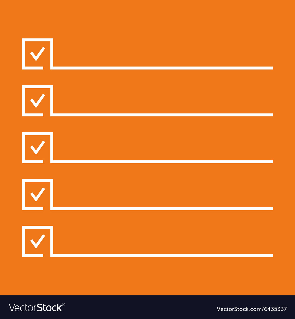 Notebook With To Do List Royalty Free Vector Image