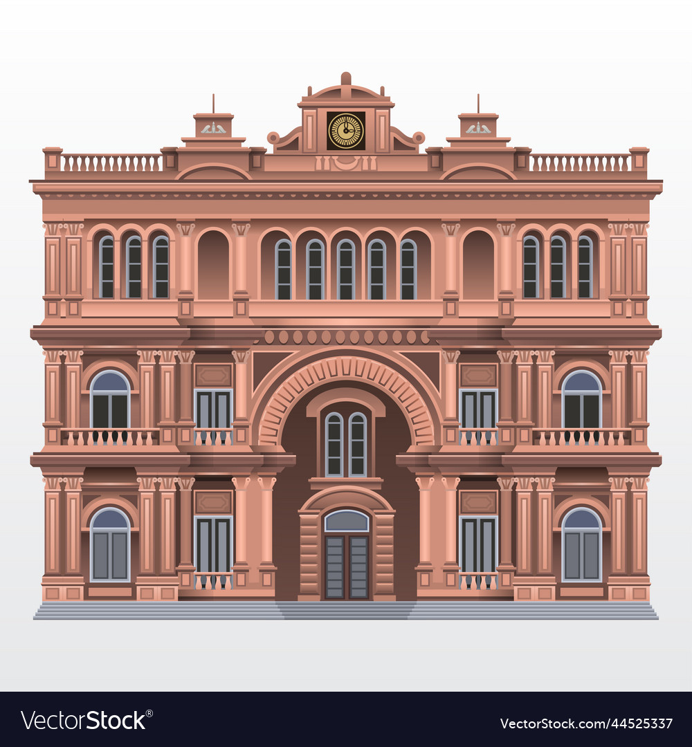 Palace Royalty Free Vector Image - VectorStock