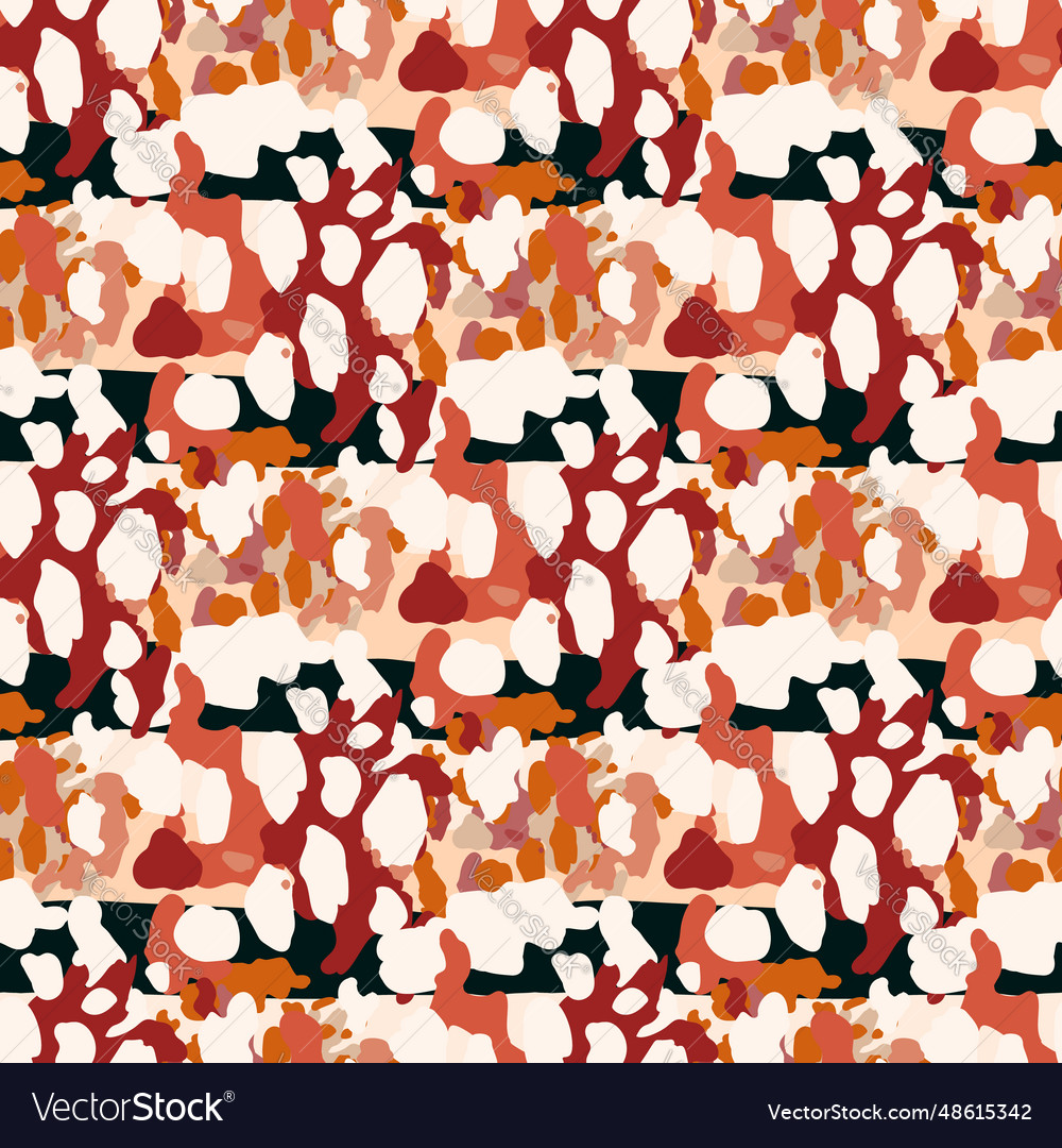 Creative abstract leopard skin seamless pattern Vector Image Creative abstract leopard skin seamless pattern Vector Image