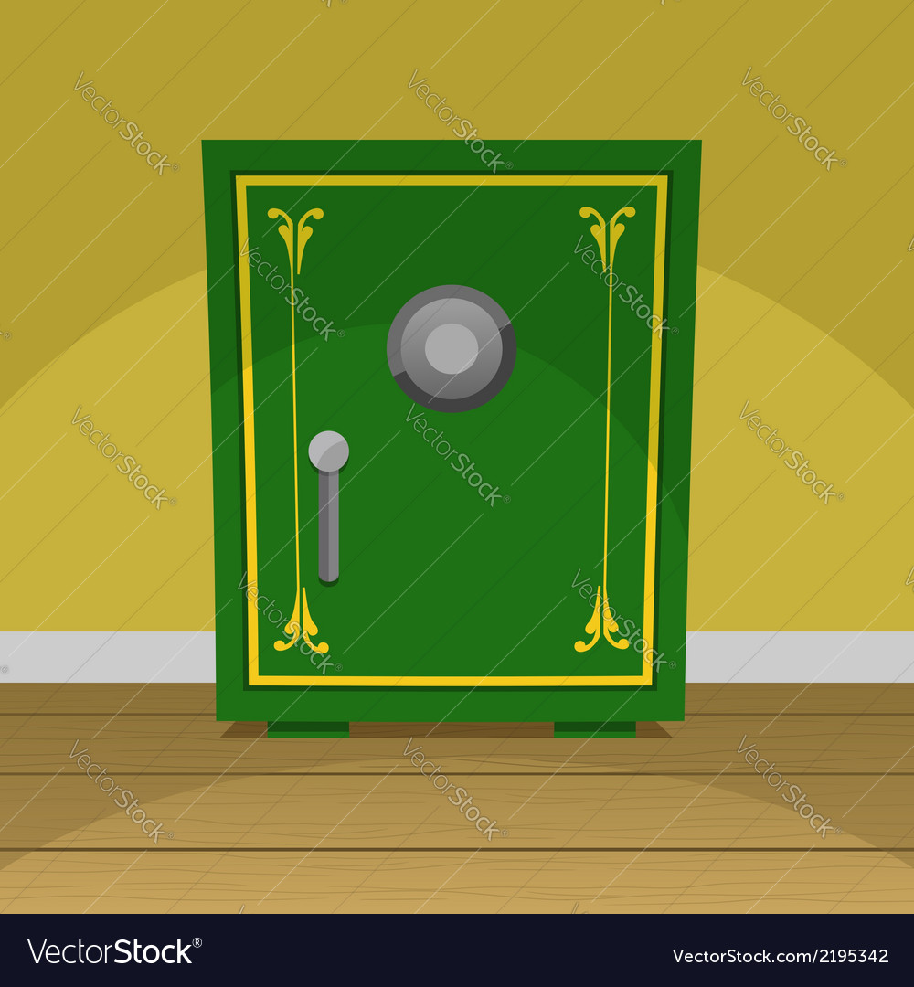 Safe Box Royalty Free Vector Image - VectorStock