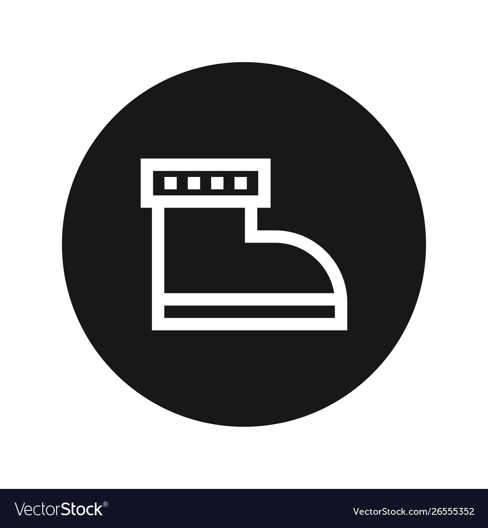 Boot icon Royalty Free Vector Image - VectorStock