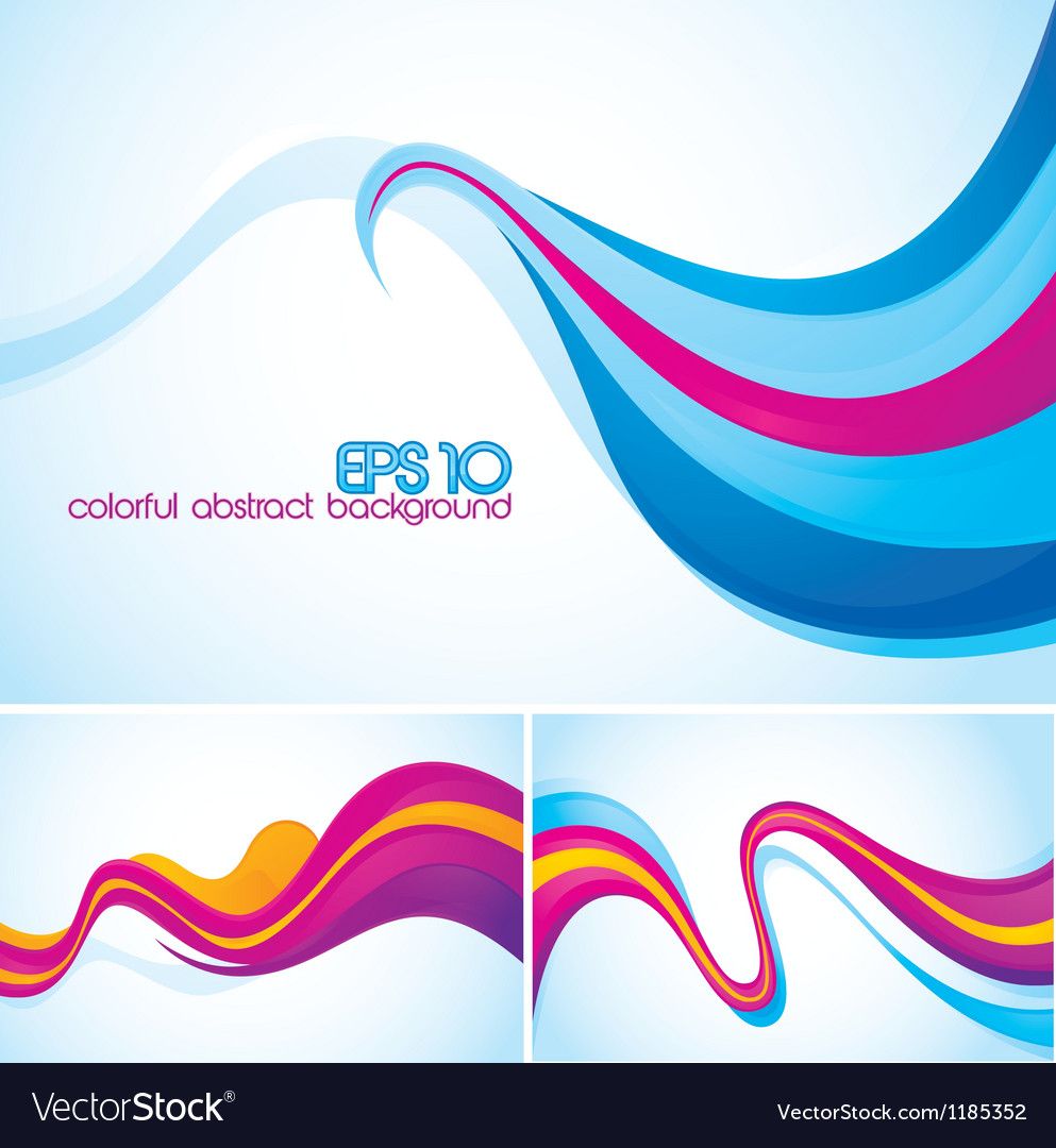 Colorful abstract background Royalty Free Vector Image