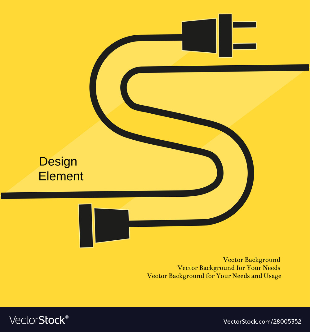 Unplug yourself concept Royalty Free Vector Image