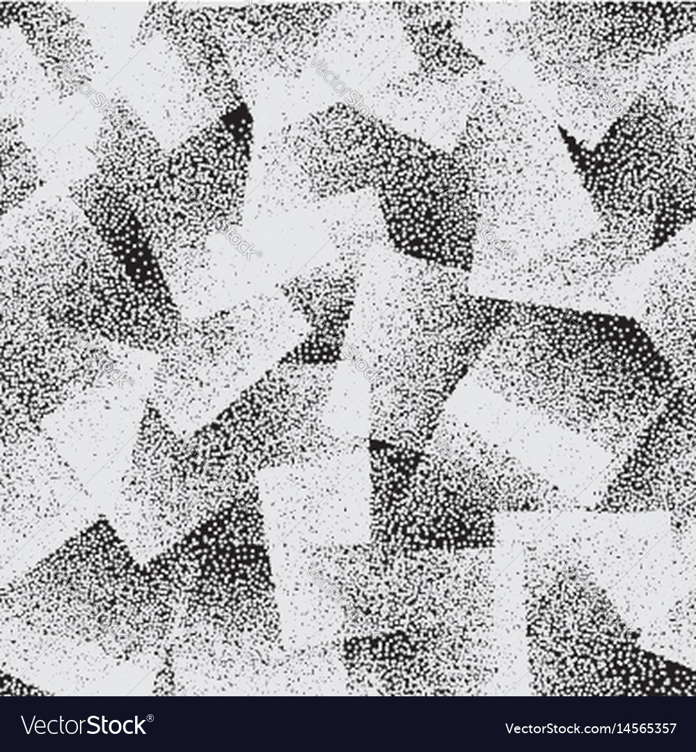 Abstract Stippled Weird Seamless Pattern Vector Image