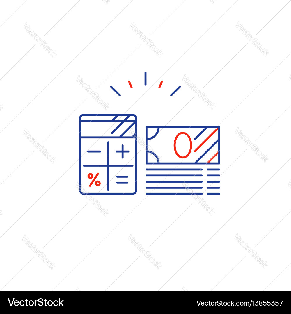 Business plan pay expenses calculate budget Vector Image