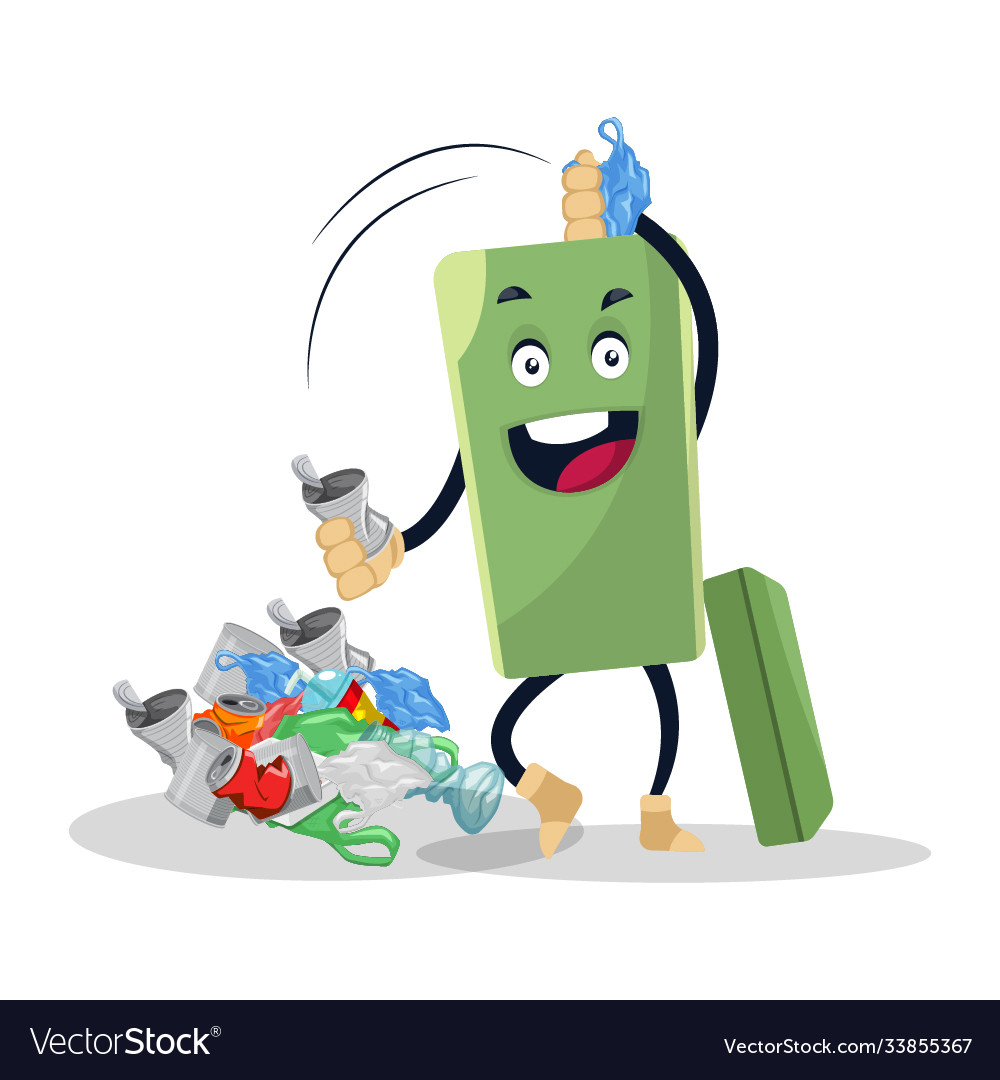Dustbin Royalty Free Vector Image - VectorStock
