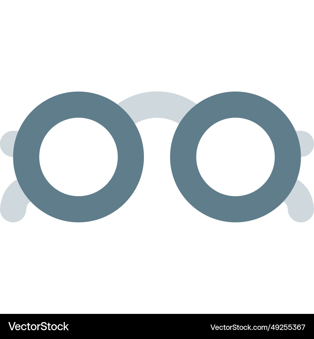 Protection of vision through eyeglasses Royalty Free Vector