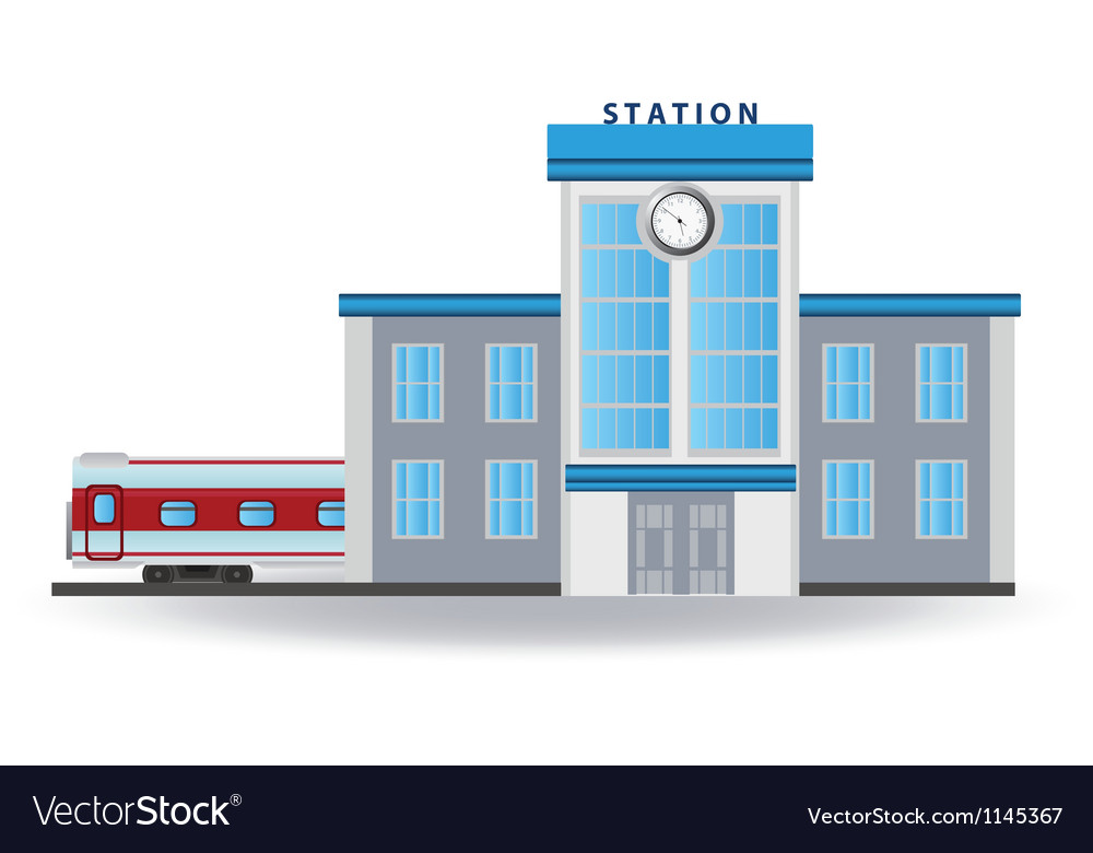 Station Royalty Free Vector Image - VectorStock
