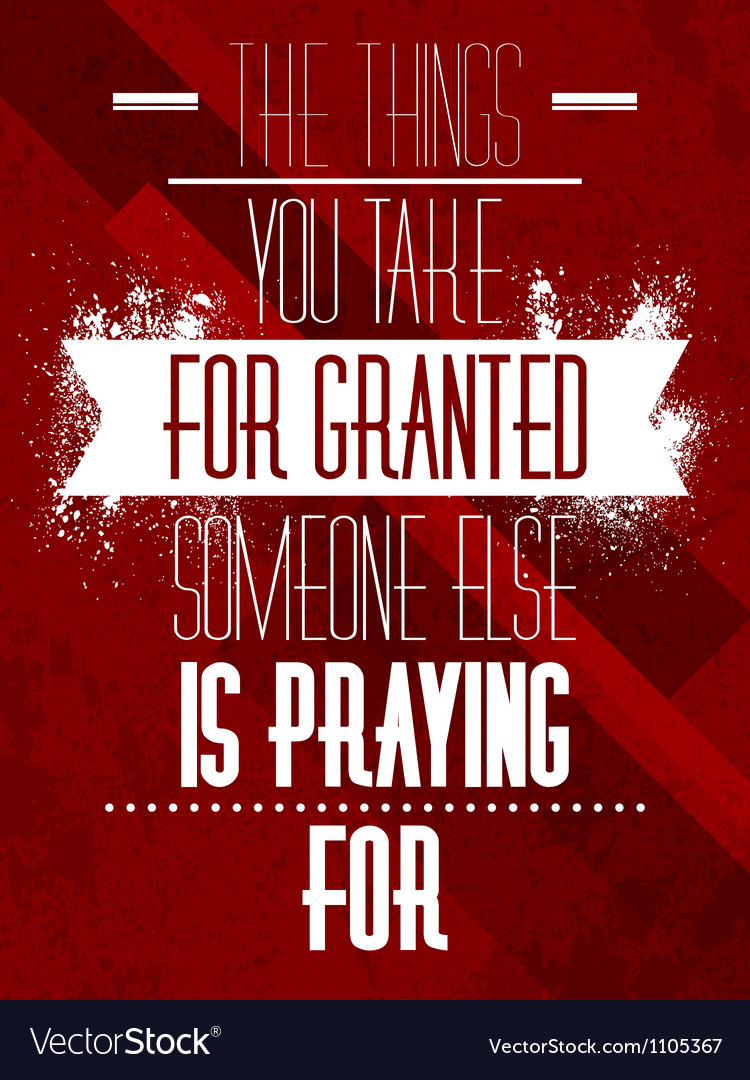 Typography red poster Royalty Free Vector Image