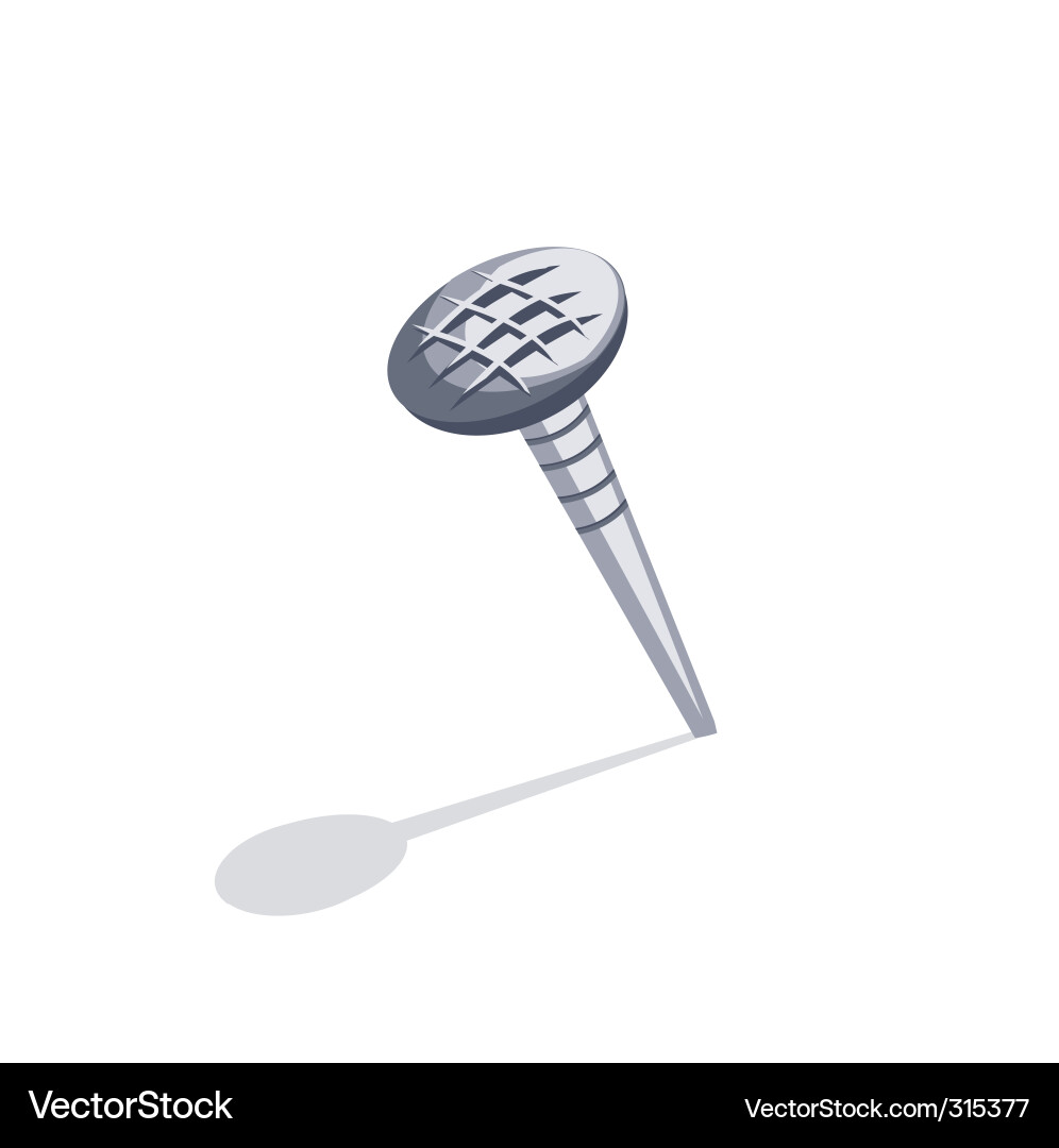 Nail Royalty Free Vector Image - VectorStock