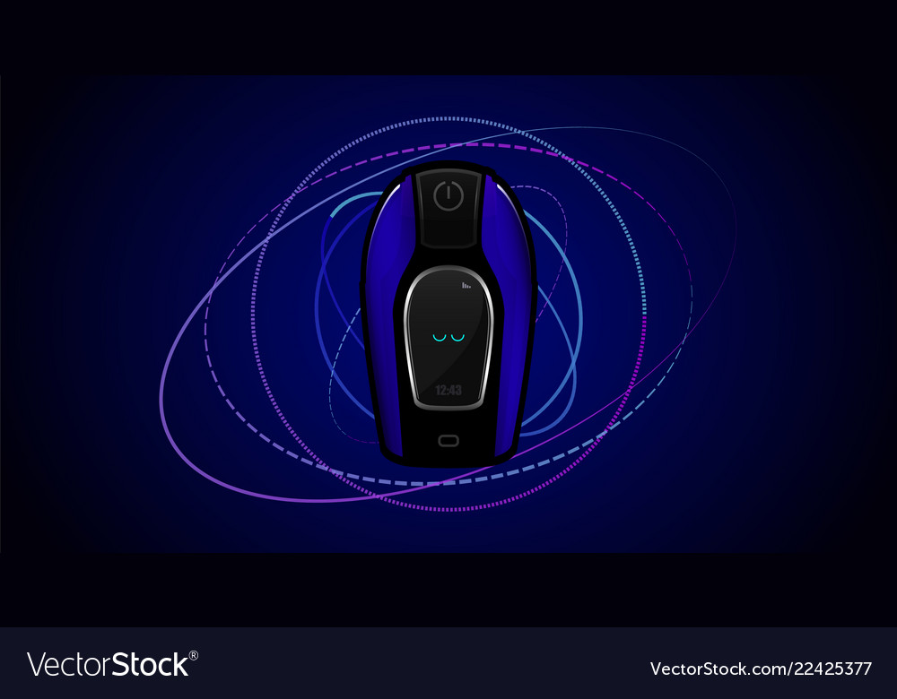 Smart remote control Royalty Free Vector Image