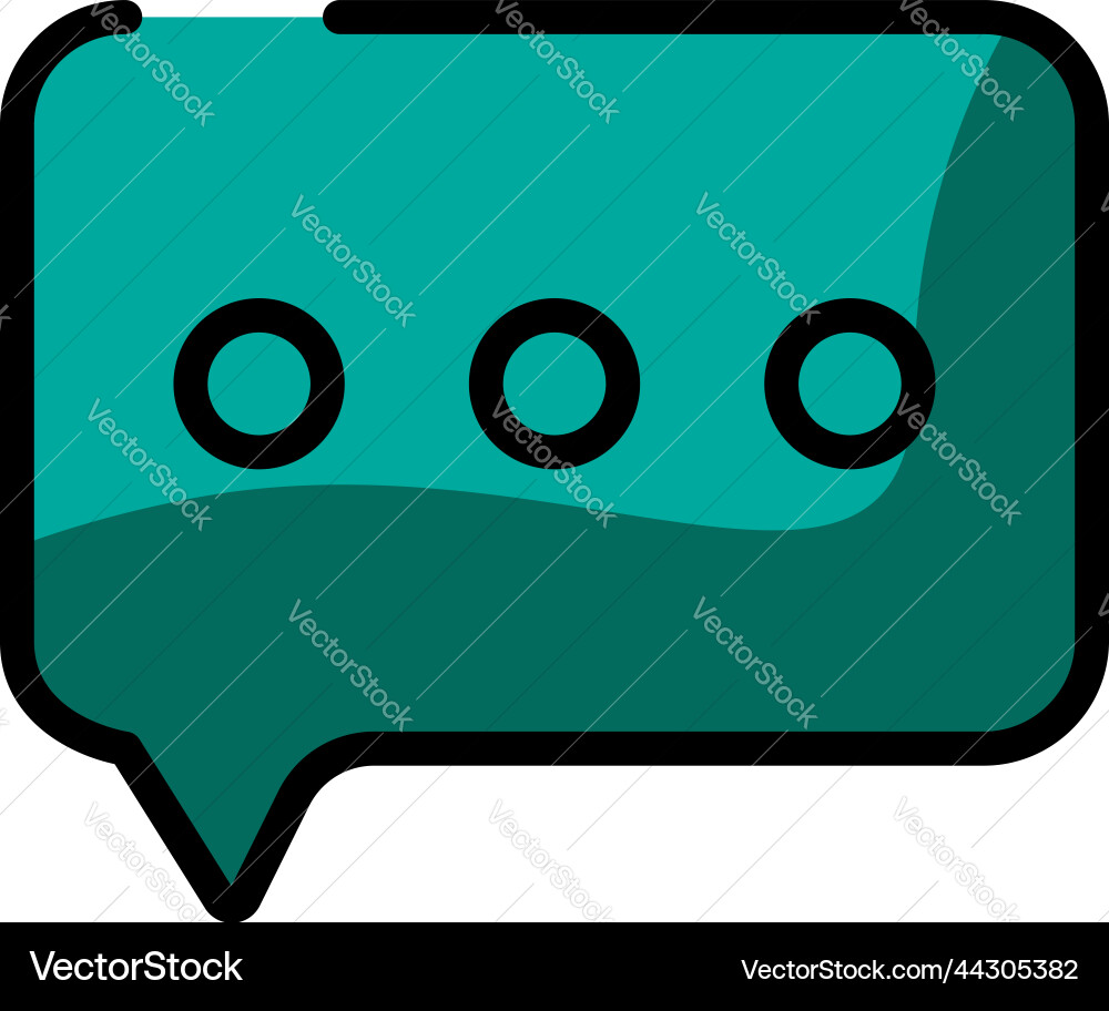 Mobile messages on a white background Royalty Free Vector