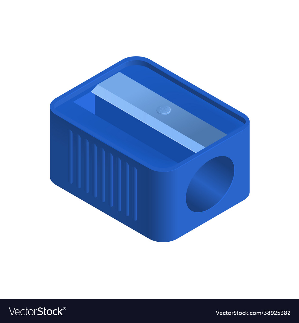 Sharpener isometric Royalty Free Vector Image - VectorStock