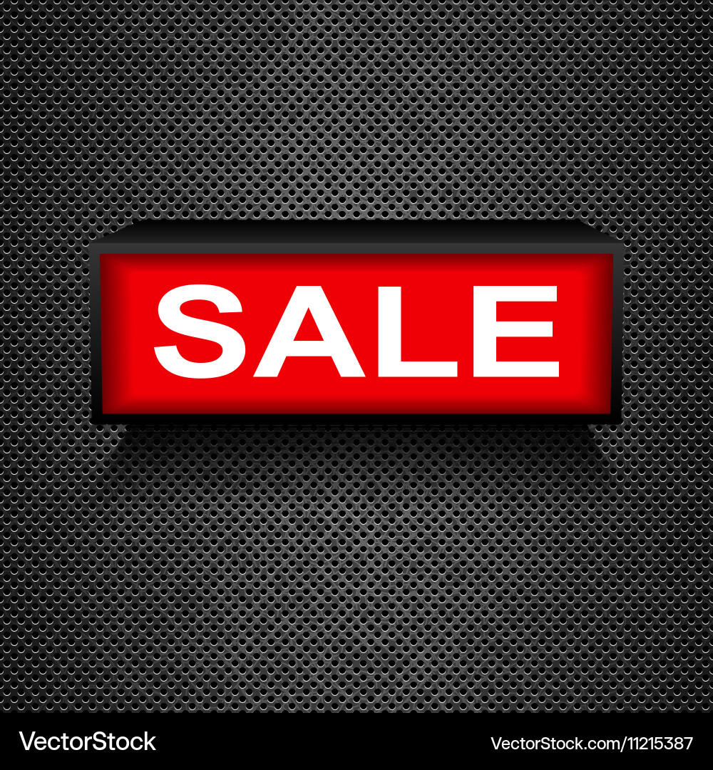 Discount warning messages sale warning grid Vector Image