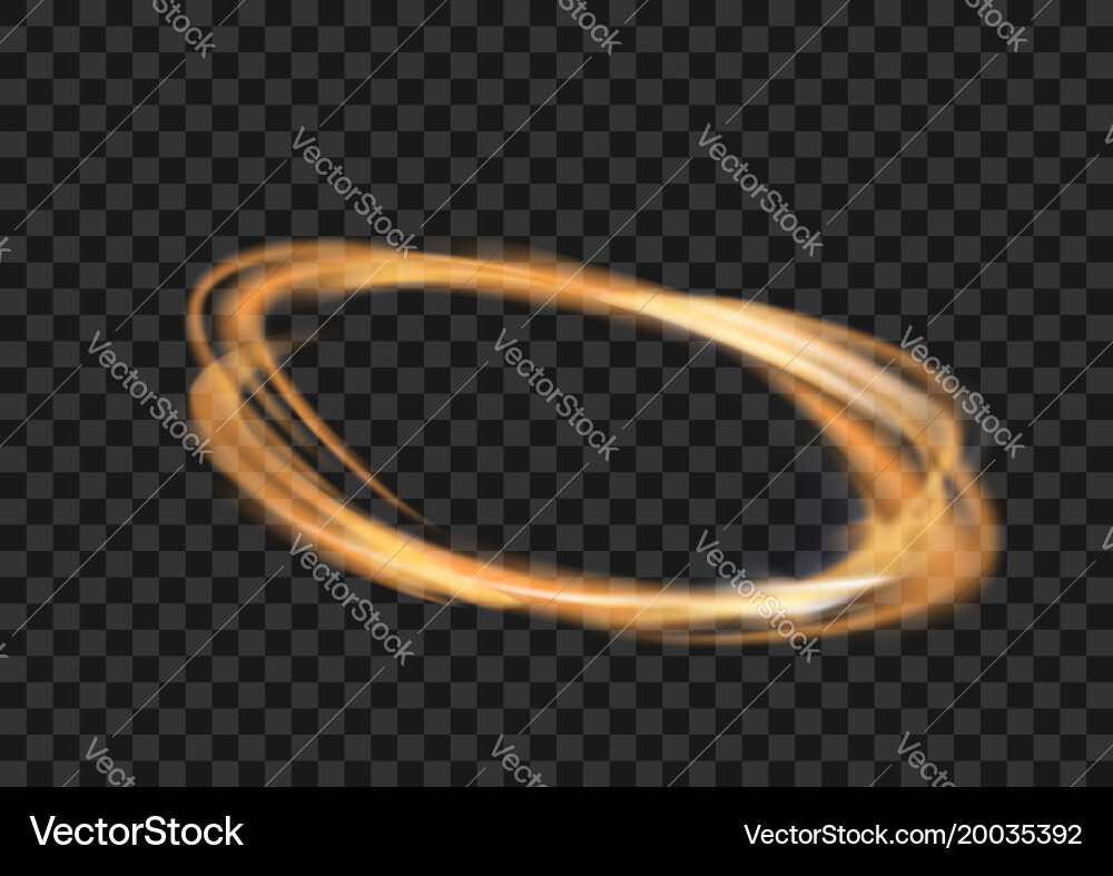 Dynamic power forming glowing speed energy spiral Vector Image