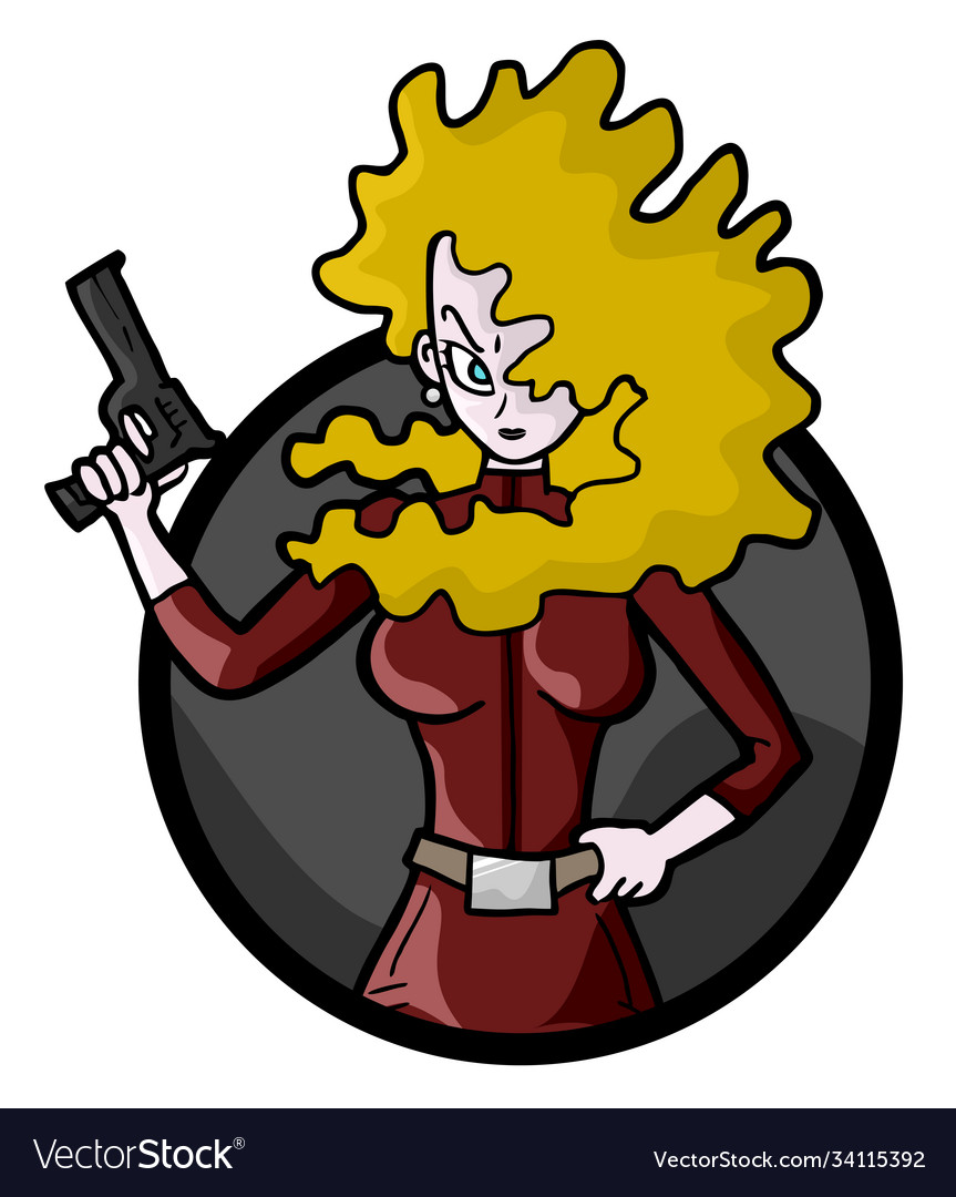 Warrior woman Royalty Free Vector Image - VectorStock