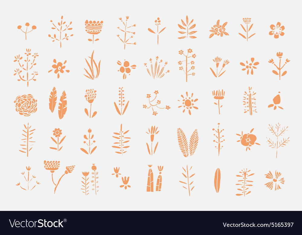 Decorative design elements Royalty Free Vector Image