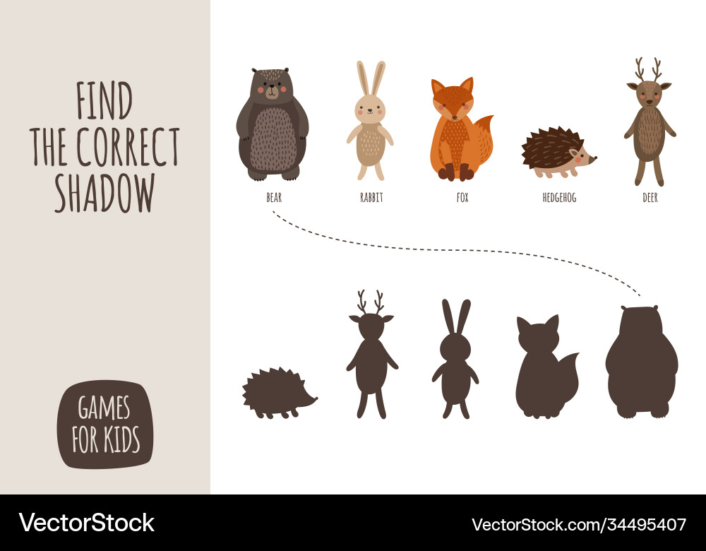 Cartoon style games for kids Royalty Free Vector Image
