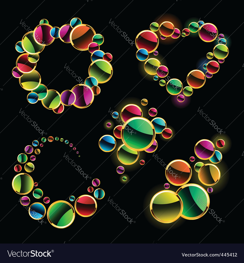 Circle background Royalty Free Vector Image - VectorStock