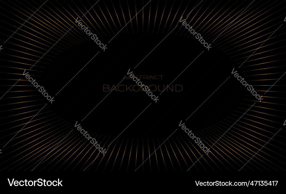 Abstract background with circular fade golden Vector Image