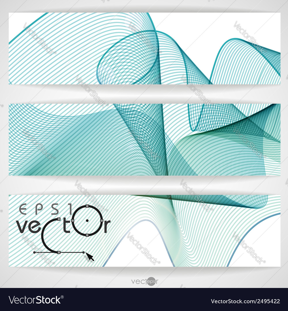 Abstract waves design Royalty Free Vector Image