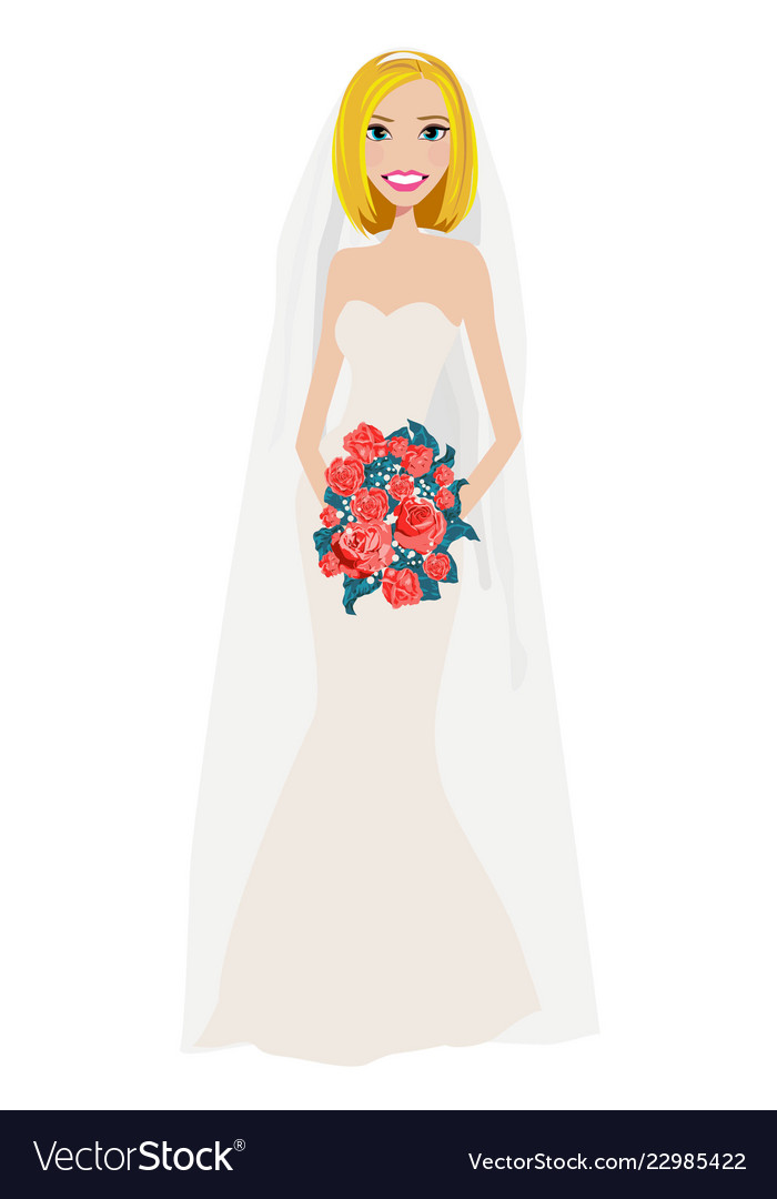 Bride Royalty Free Vector Image - VectorStock