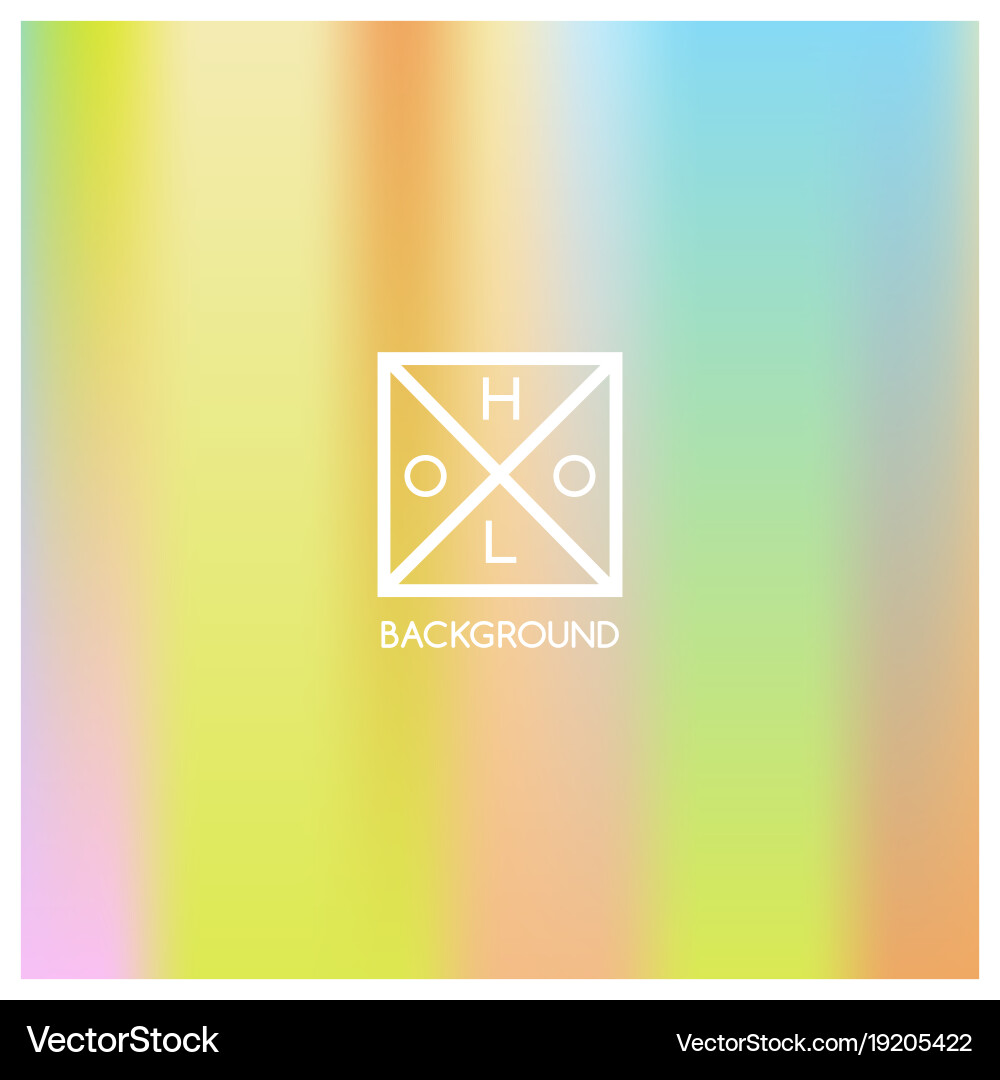 Holographic background holo sparkly cover Vector Image