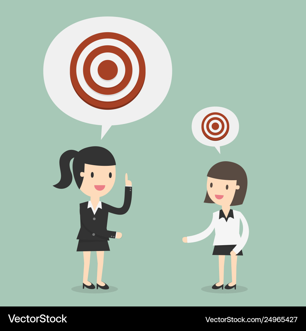 Big target Royalty Free Vector Image - VectorStock