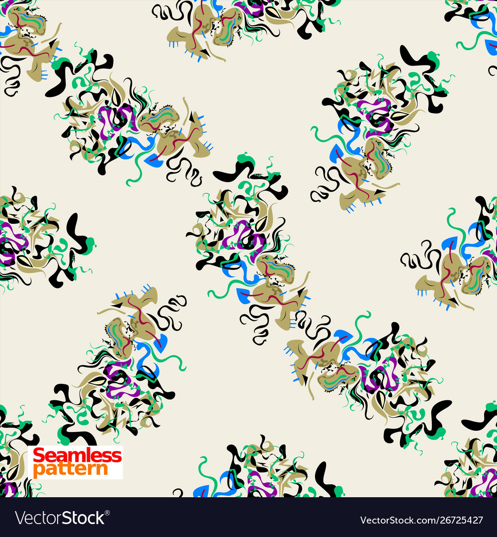 Seamless pattern Royalty Free Vector Image - VectorStock