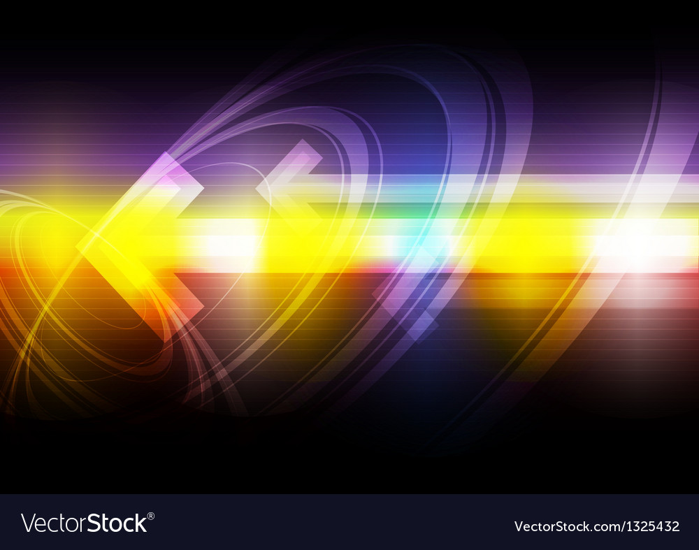 Fantasy arrow background Royalty Free Vector Image