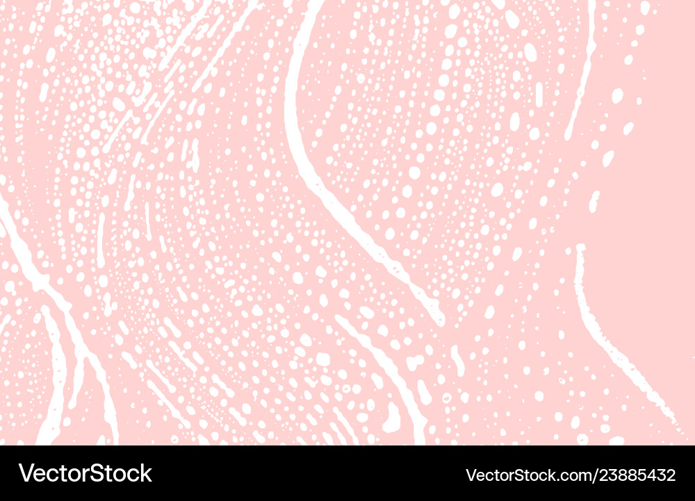 Grunge texture distress pink rough trace gorgeou Vector Image