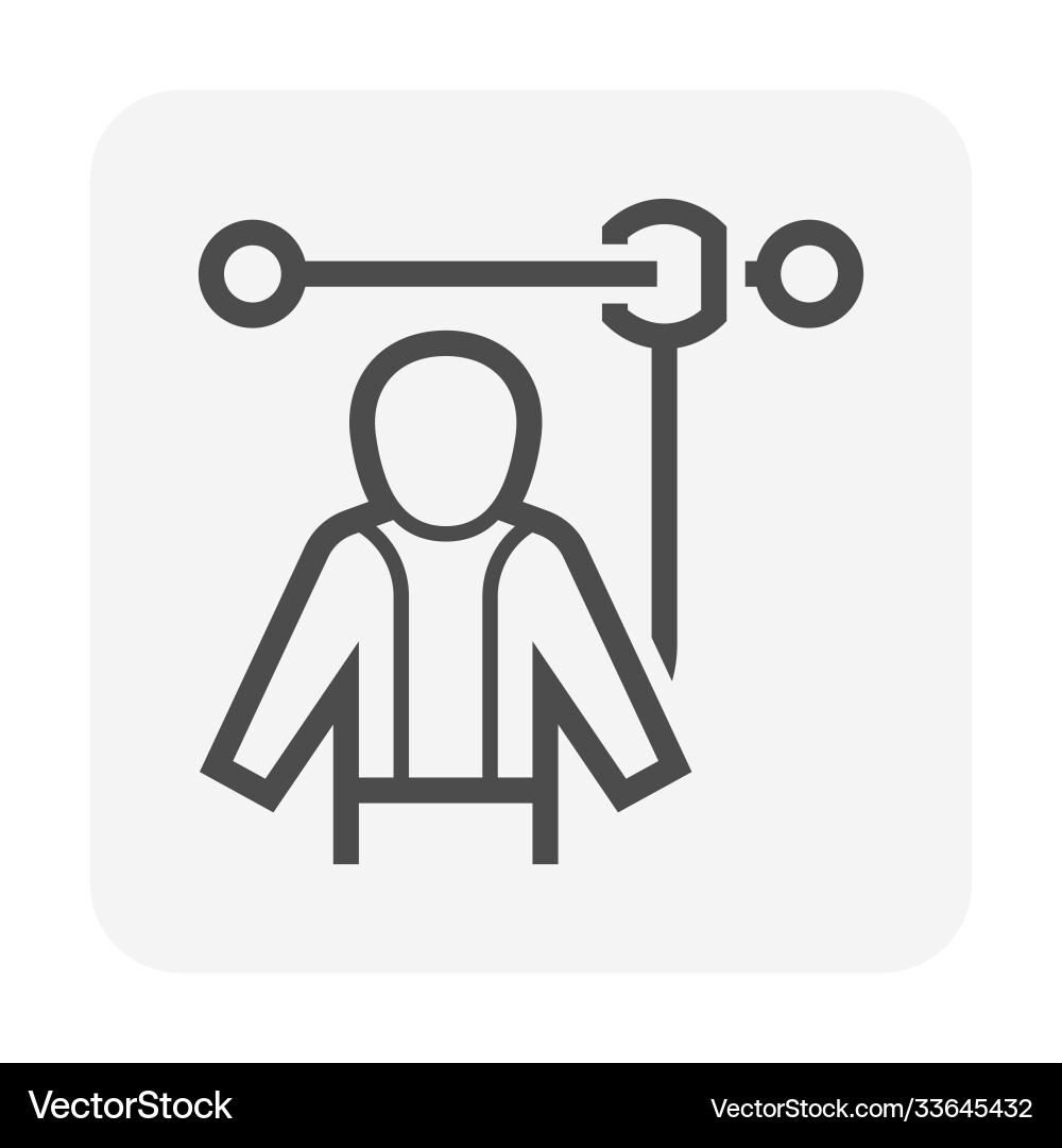 Safety harness or equipment personal Royalty Free Vector