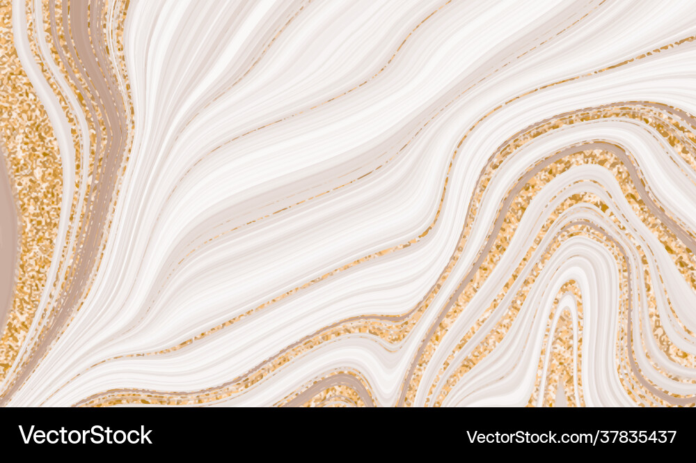 Gold coffee marble design a beautiful combination Vector Image