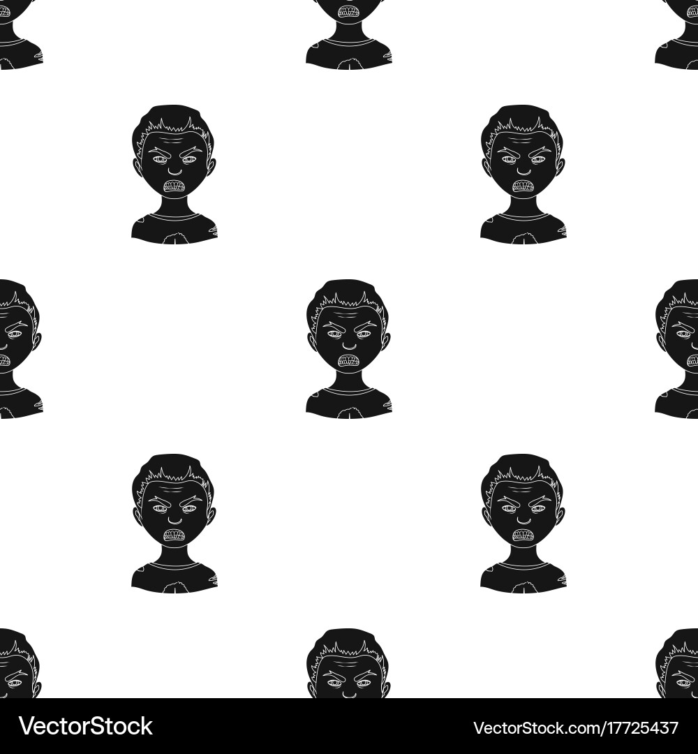 Man single icon in black styleman symbol Vector Image