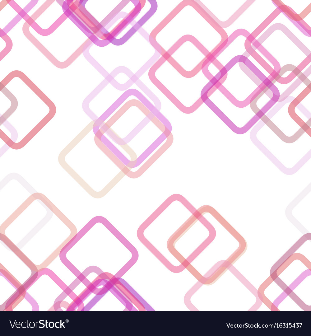 Seamless square background pattern Royalty Free Vector Image