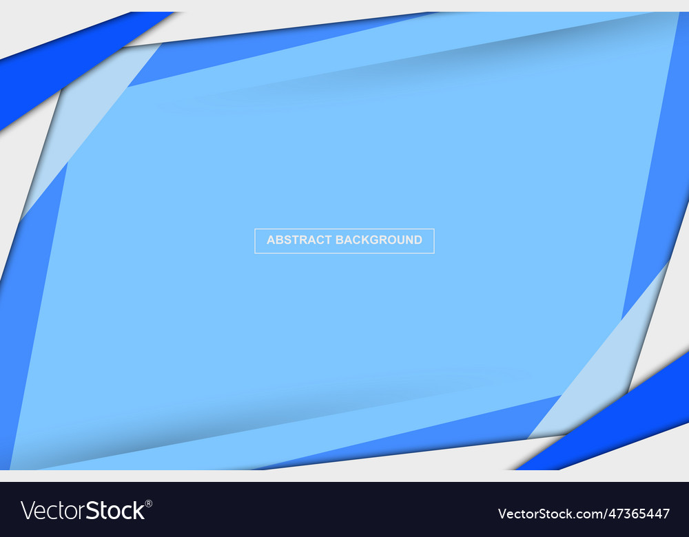 Blue and white stripes banner background Vector Image